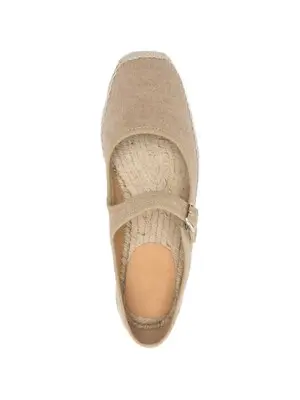 CastaÑer Padua Ballet Flats With Buckle Strap - Beige