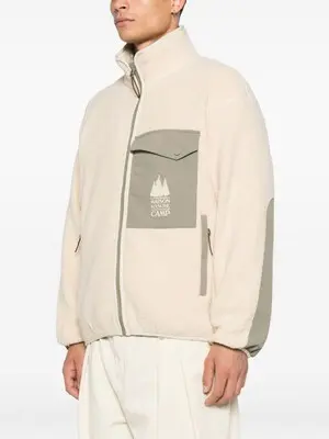 Maison Kitsuné Pile Fleece Zip-up Jacket