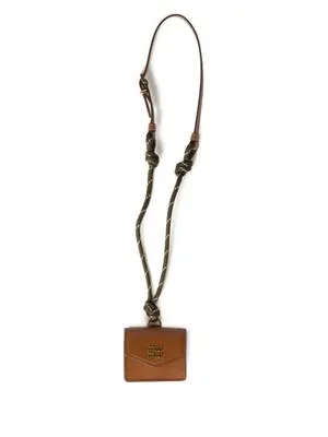 Miu Miu Leather And Rope Accessory