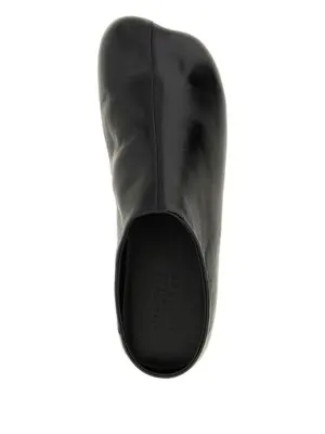 MAISON MARGIELA Leather Square Toe Slipper