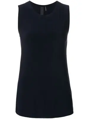 Norma Kamali Crewneck Sleeveless Top