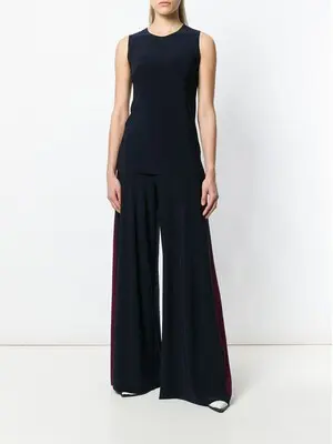 Norma Kamali Crewneck Sleeveless Top
