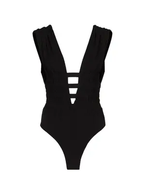 Alaïa V-neck Bodysuit
