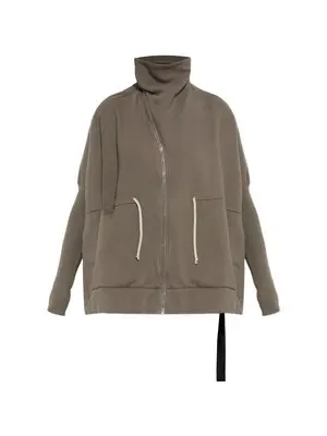 Rick Owens Zip Up Sweatshirts Hoodies For Women