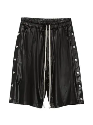 Rick Owens Buttoned Drawstring Shorts