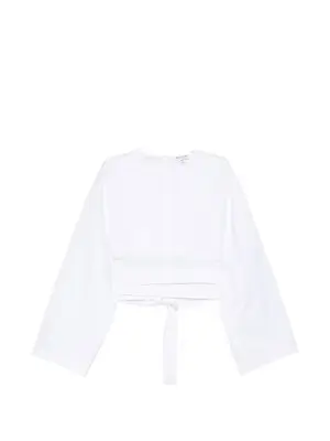 Alaïa Cotton Belted Top