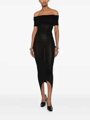 Alaïa Knitted Midi Dress