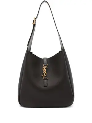 Saint Laurent Le 5 À 7 Small Leather Shoulder Bag - Brown