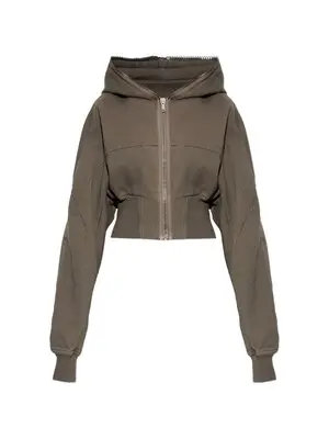 Rick Owens Cropped Sweatshirts Hoodies For Women