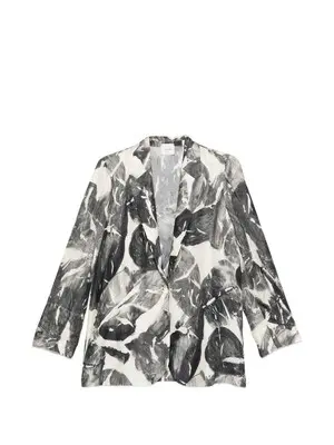 ALYSI Single-breasted Printed Jacket