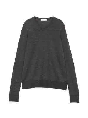 THE ROW Ondre Cashmere Sweater - Grey