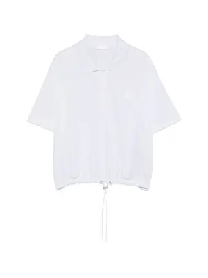 Moncler Logo Cotton Polo Shirt