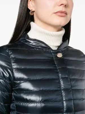 Herno Quilted Down Jacket With Stand Collar