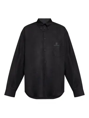 Balenciaga Oversized Shirt With Logo