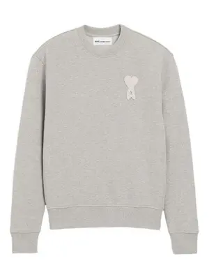 AMI Paris De Coeur Cotton Sweatshirt