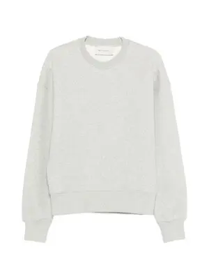 AMI Paris De Coeur Cotton Sweatshirt - Grey