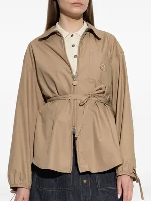 Moncler Cotton Zip-up Shirt