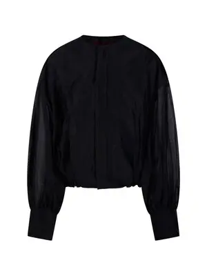 THE LATEST Crewneck Blouse - Black