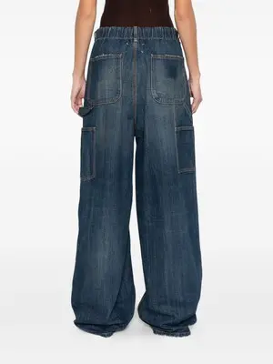 MAISON MARGIELA Paneled Denim Jeans - Blue