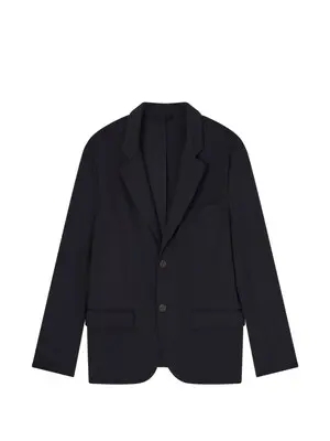 Emporio Armani Nylon Single-breasted Blazer