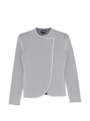 Emporio Armani Striped Blazer Jacket
