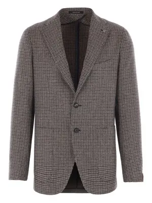 Tagliatore Wol Bottoned Blazer Montecarlo - Black