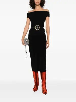 Norma Kamali Midi Pencil Skirt
