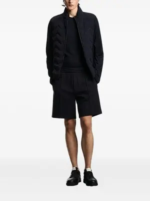 Emporio Armani Cotton Shorts With Elasticated Waistband