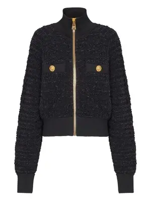 Balmain Zipper Bomber Jacket