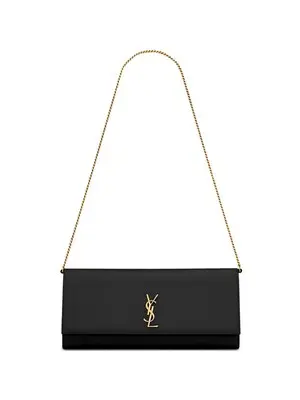 Saint Laurent Kate Clutch - Black