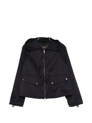 Emporio Armani Nylon Blouson Jacket With Hood