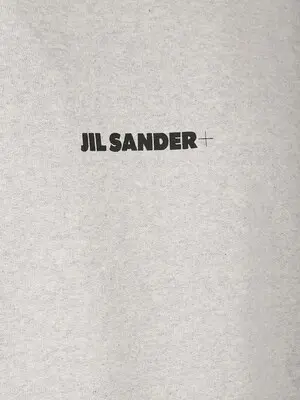 JIL SANDER Crewneck Sweatshirt With Embroidered Logo