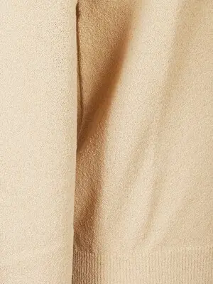 DRUMOHR Crew Neck Cotton Sweater - Beige