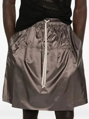 MONCLER + RICK OWENS Nylon Midi Skirt