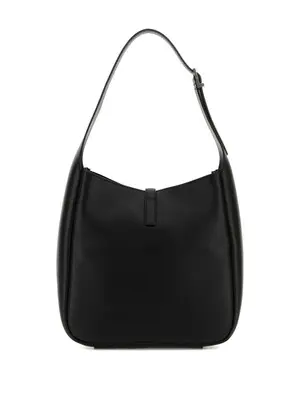 Saint Laurent Le 5 À 7 Leather Hobo Bag - Black