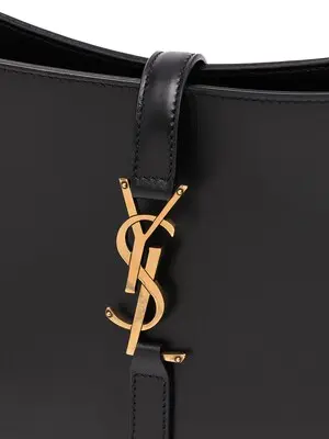 Saint Laurent Le 5 À 7 Leather Hobo Bag