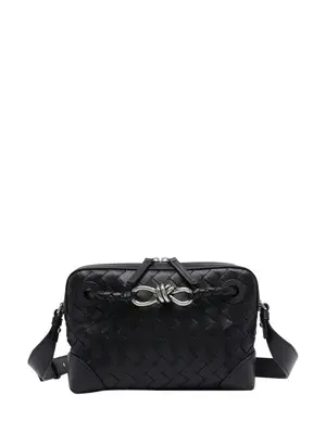 Bottega Veneta Andiamo Shoulder Bag - Black