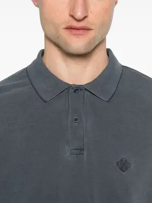 Herno Logo Cotton Polo Shirt