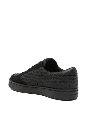 Emporio Armani Canvas Sneakers