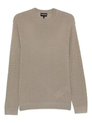 Emporio Armani Frill Sweaters For Men