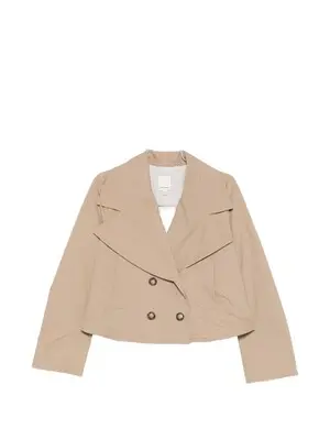 Emporio Armani Cotton Double-breasted Jacket