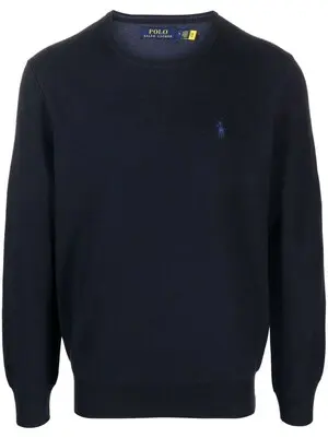 Polo Ralph Lauren Embroidered Logo Crew Neck Sweater