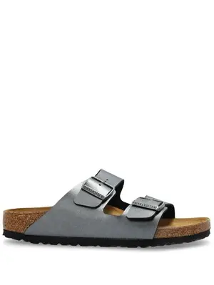 BIRKENSTOCK Arizona Buckled Flat Sandals - Black