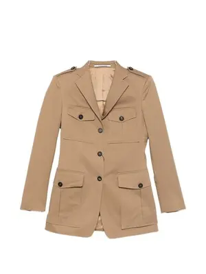 Tagliatore Single Breasted Cotton Jacket