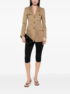 Tagliatore Single Breasted Cotton Jacket