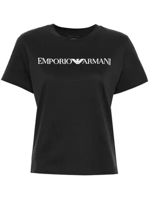 Emporio Armani Logo T-shirts For Women