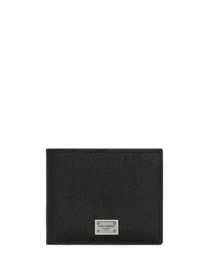 Dolce & Gabbana Wallet With Logo - Black