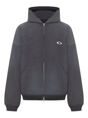 Balenciaga Trompe L'oeil Full-zip Hoodie