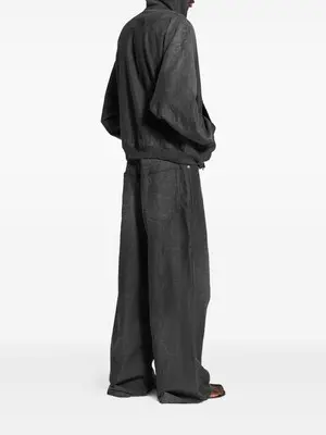 Balenciaga Trompe L'oeil Full-zip Hoodie