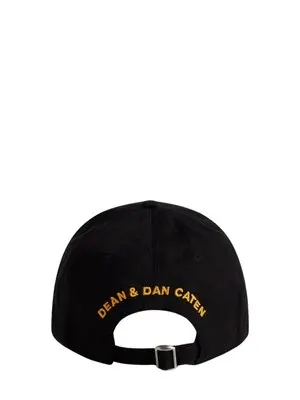 Dsquared2 Baseball Cap With Embroidered Logo - Black